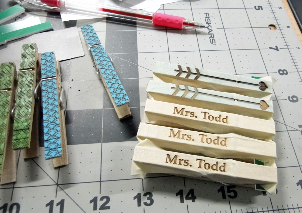 56: Decorated Clothes Pins – 52LASERS