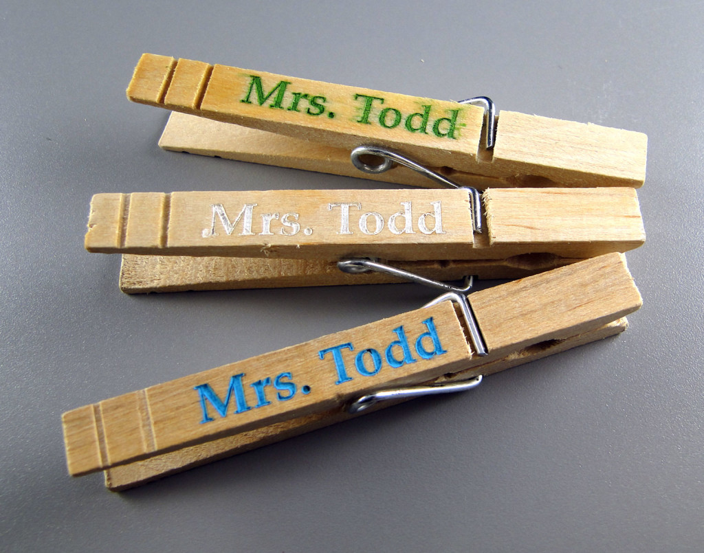 56: Decorated Clothes Pins – 52LASERS