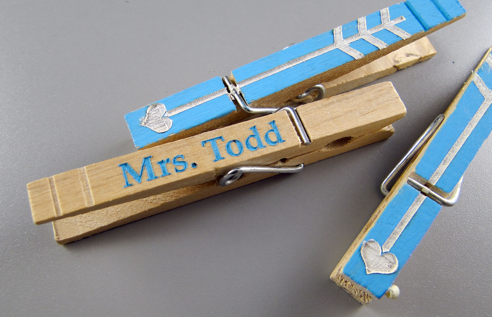 56: Decorated Clothes Pins – 52LASERS